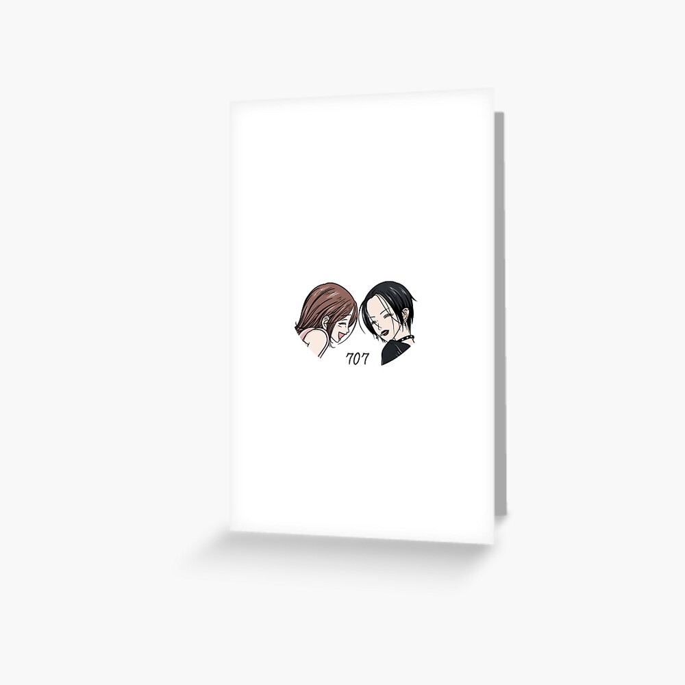 "Nana & Hachi 707" Sticker for Sale by AmberArtwork | Redbubble