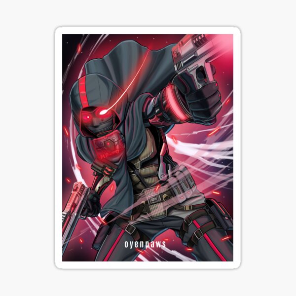 "Dark Nikto" Sticker for Sale by Oyenpaws | Redbubble