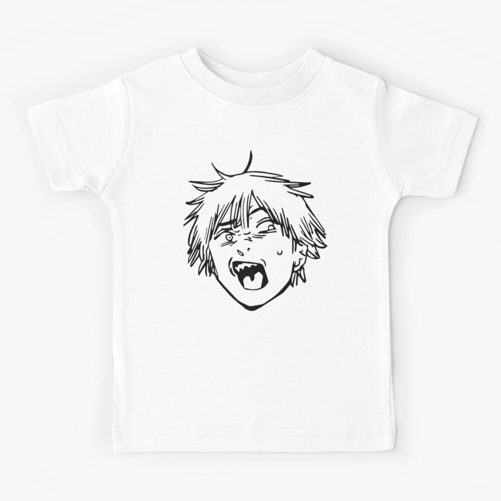 "Denji Screaming" Kids T-Shirt by THEMADBRUSH | Redbubble