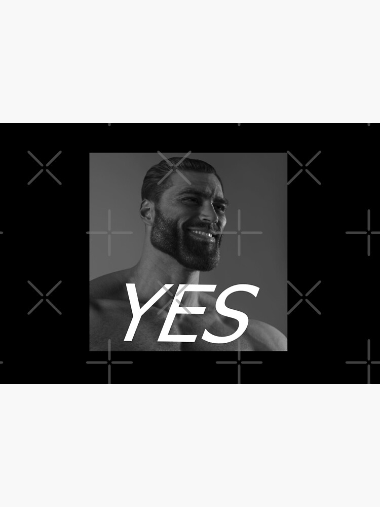 "SIGMA MALE / GIGA CHAD / BERLIN 1969 / MEGA CHAD / MEME/ " Mask for ...