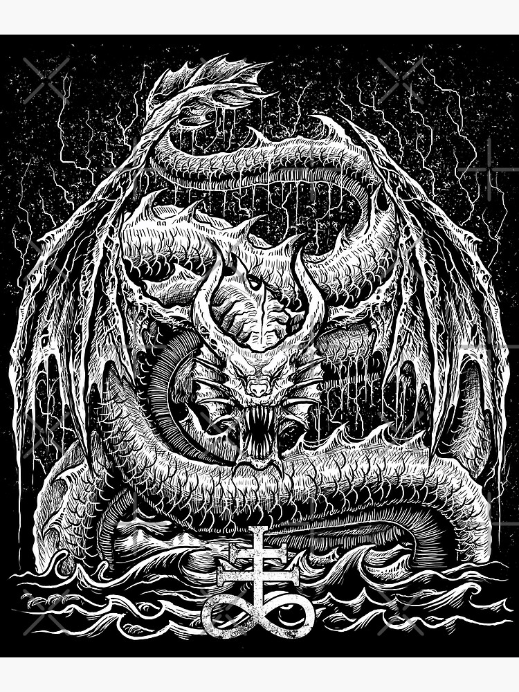 "Sea Demon Leviathan" Poster for Sale by MedievalWear | Redbubble