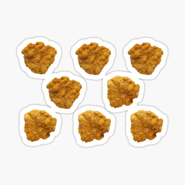 "Chicken nuggets Sticker Copy" Sticker by FlorianDopping | Redbubble