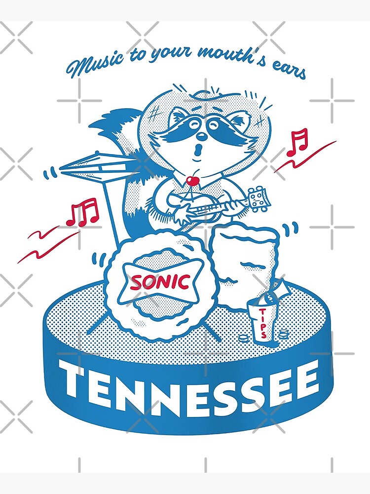 "Sonic Drive-in Swag TENNESSEE States" Poster for Sale by zeromanga ...