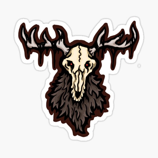 "Wendigo" Sticker by justingrenie | Redbubble