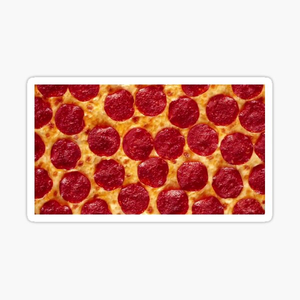 "Pizza Time" Sticker for Sale by a-nice-qwerty | Redbubble