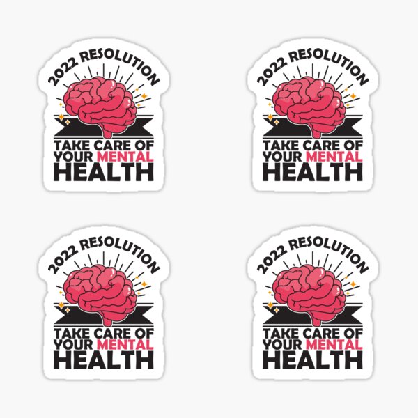"mental health advice pack" Sticker for Sale by Unohana | Redbubble