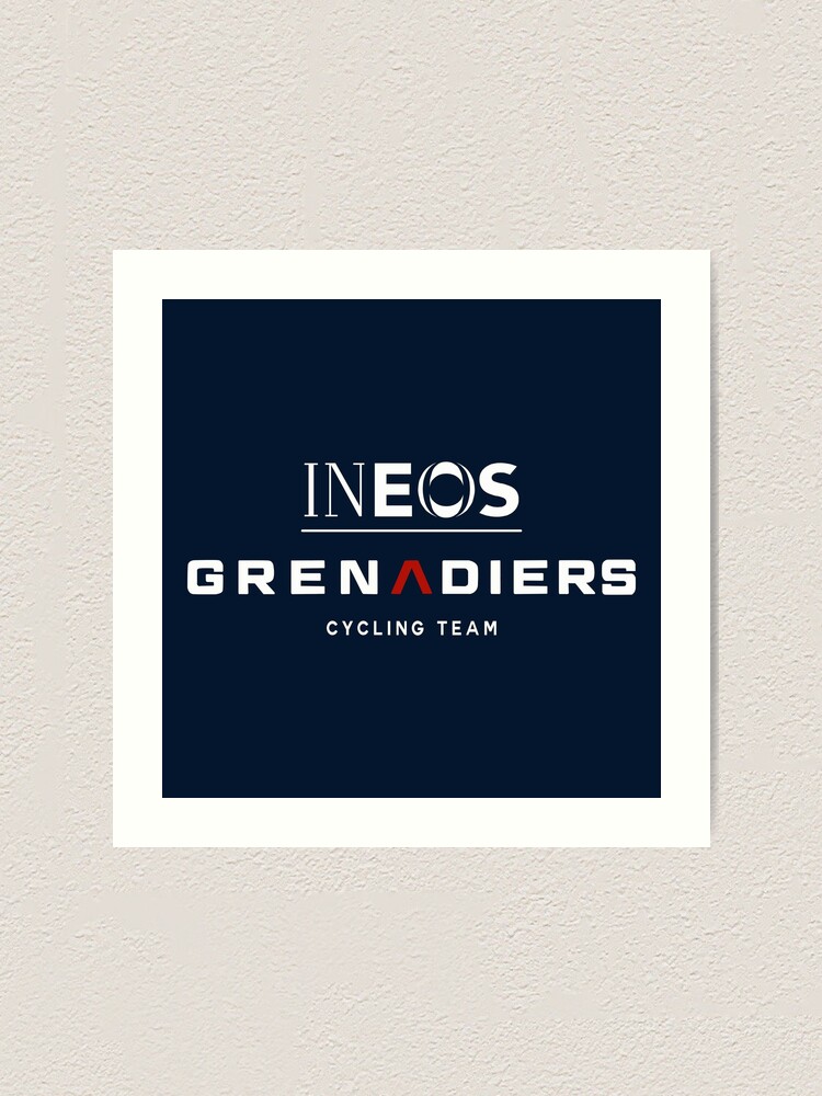 "Ineos Grenadiers Pro Cycling Team" Art Print by BenzoDesign | Redbubble