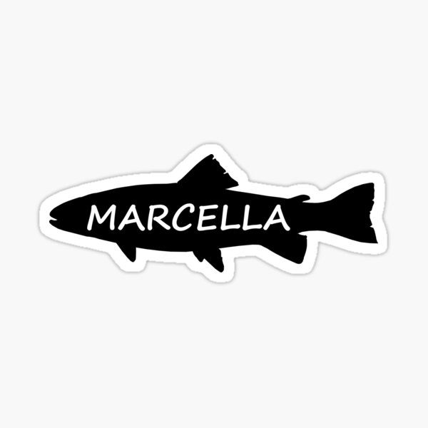 "Marcella Fish" Sticker by gulden | Redbubble