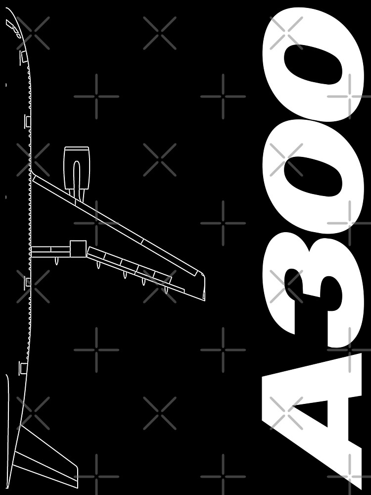 "Airbus A300 Top View" Poster for Sale by magazinecombate | Redbubble