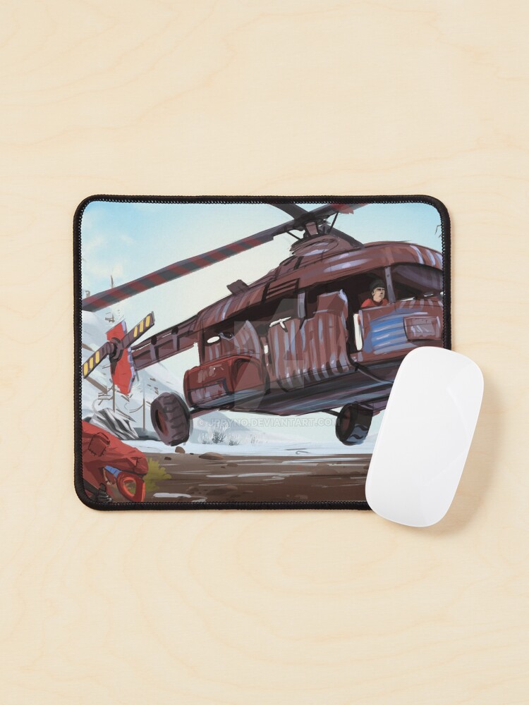 "Rust Scrap Helicopter " Mouse Pad for Sale by Vintage-Travler | Redbubble