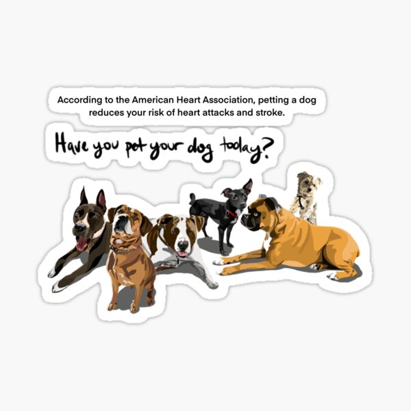 "Dogs of AHA" Sticker for Sale by smileitsanna | Redbubble