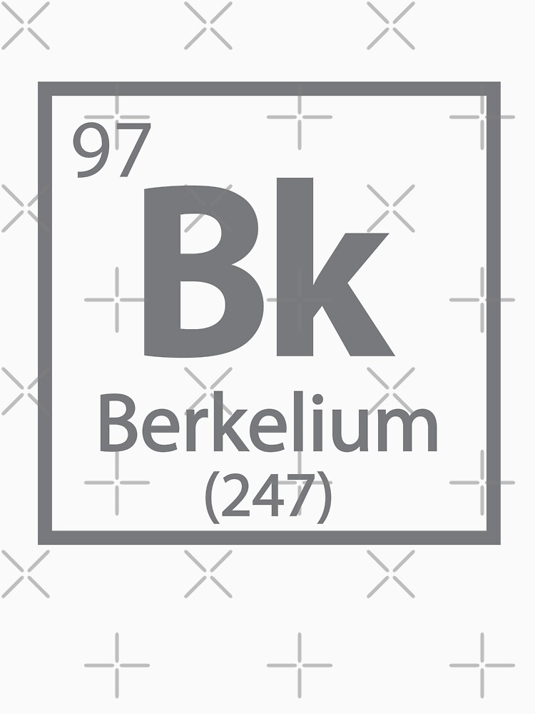 "Berkelium - Berkeley Science" Pullover Hoodie for Sale by ...