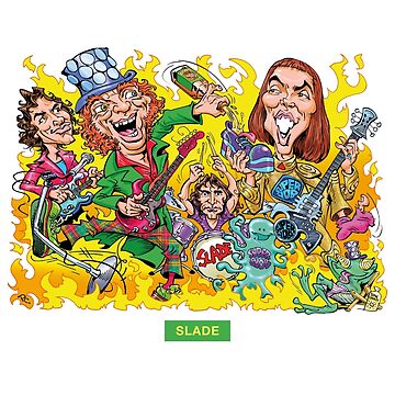 "Slade" Poster for Sale by DAVID RICHARDSON | Redbubble