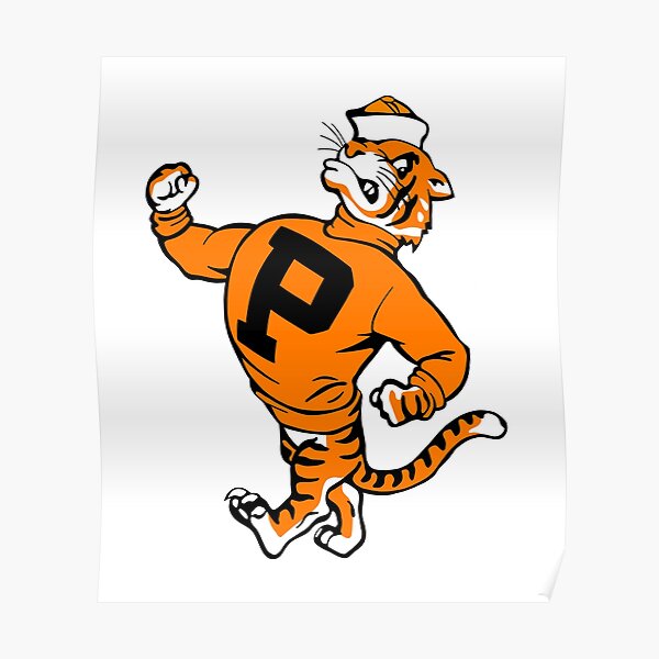 "Princeton University Tiger Mascot" Poster for Sale by theartistlab ...