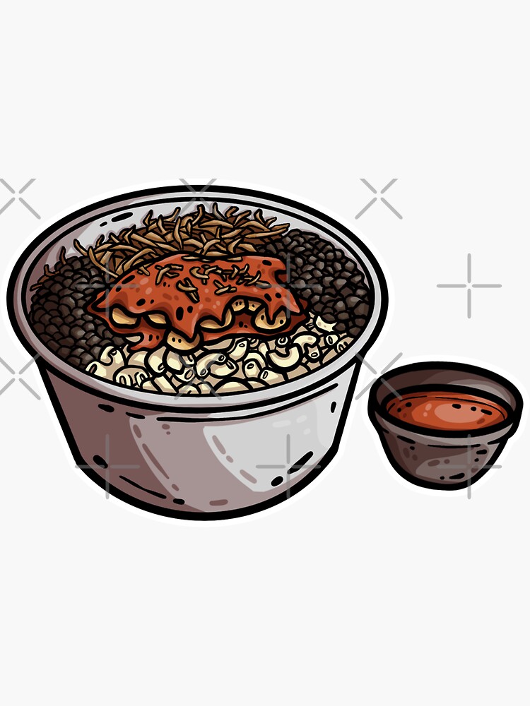 "Koshari" Sticker for Sale by belhenna | Redbubble