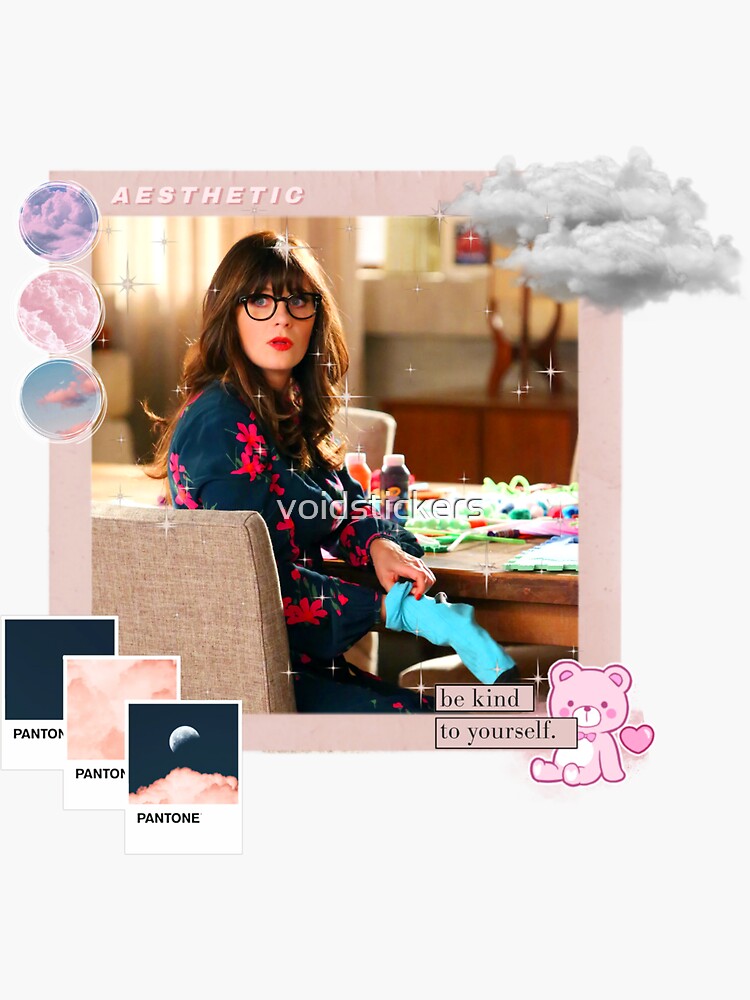 "Jess Day aesthetic" Sticker for Sale by voidstickers | Redbubble