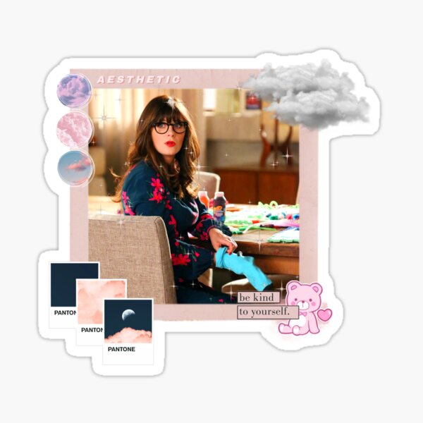 "Jess Day aesthetic" Sticker for Sale by voidstickers | Redbubble