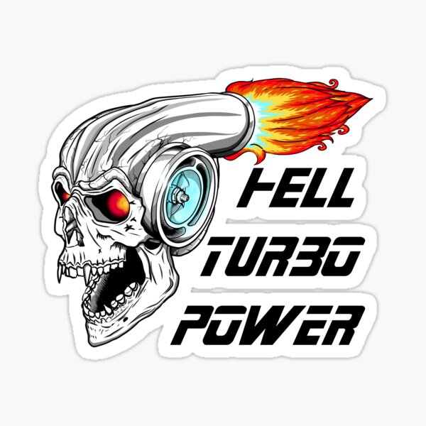"Car Fans - Hell Turbo Power Devilishly Skull Glowing Eyes Out Of A ...
