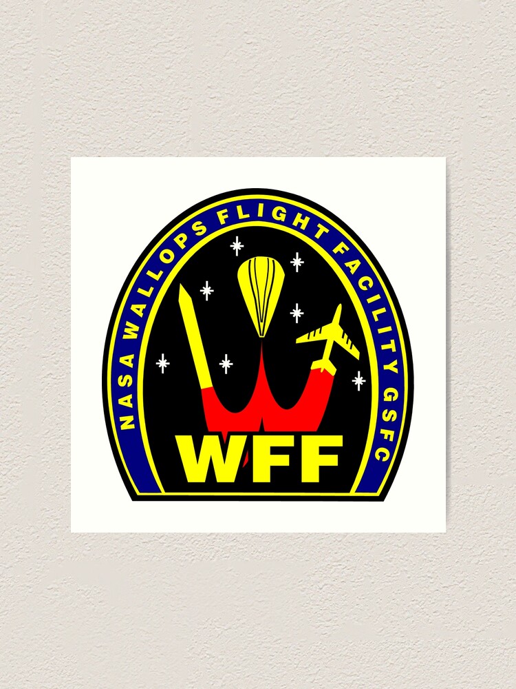 "Wallops Island Flight Facility Logo" Art Print for Sale by Quatrosales ...