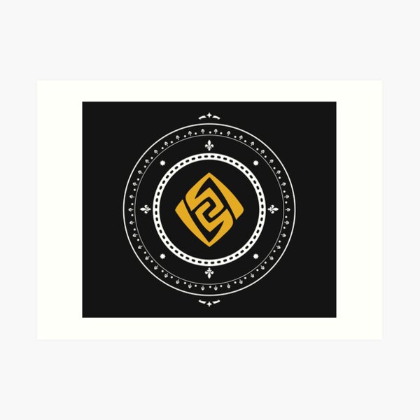 "Geo Array - Genshin Impact Art" Art Print for Sale by YTBooks | Redbubble