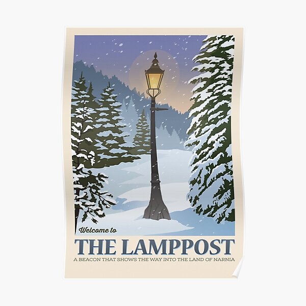 "The lamp post" Poster for Sale by acework | Redbubble