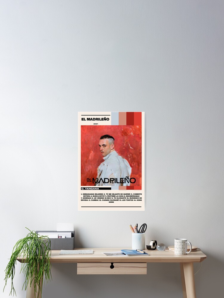 "C tangana" Poster by Fearst | Redbubble