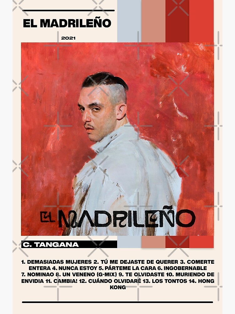 "C tangana" Poster by Fearst | Redbubble