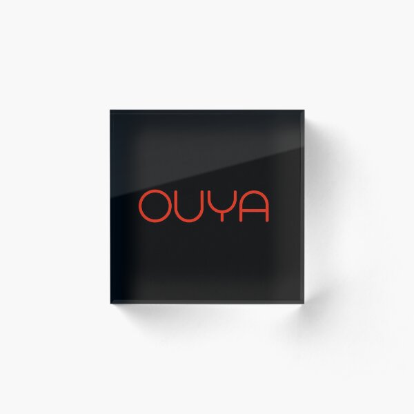 "Ouya Logo" Acrylblock von RubenCRM | Redbubble