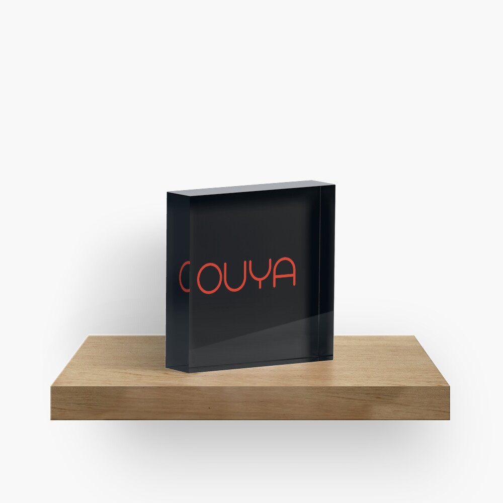 "Ouya Logo" Acrylblock von RubenCRM | Redbubble