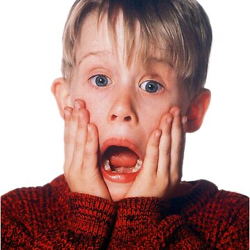 "Kevin Mcallister Home Alone Scream" Poster for Sale by Laynefable21 ...