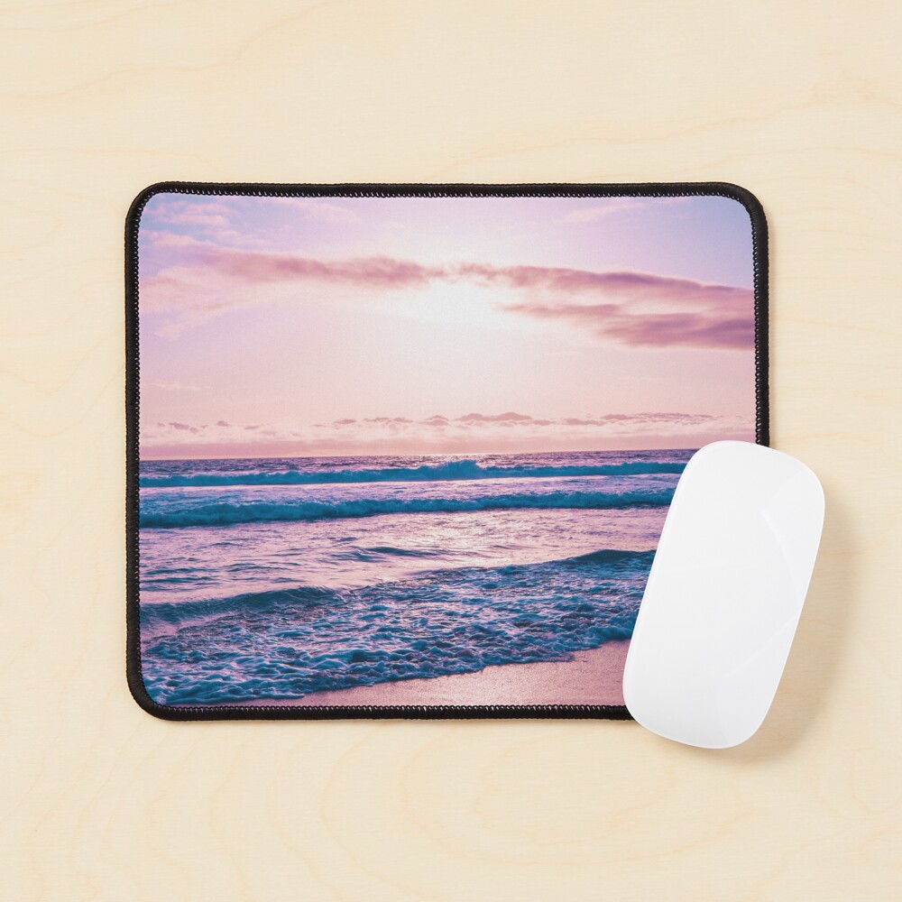 "Beautiful Pink Beach Sunset " Poster for Sale by newburyboutique ...