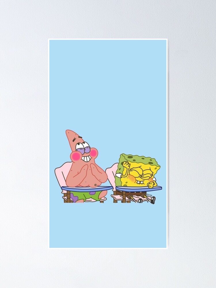 "Spongebob Cockroach Eating A Krabby Patty" Poster by leegrey456 ...