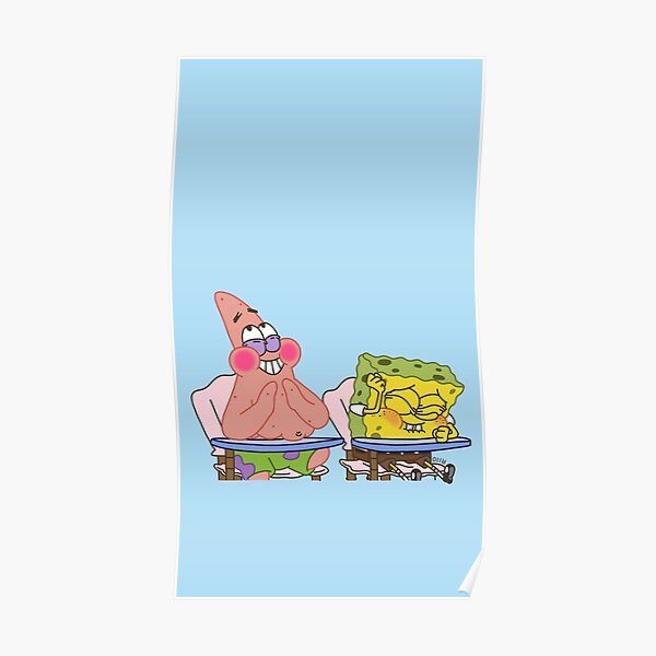 "Spongebob Cockroach Eating A Krabby Patty" Poster by leegrey456 ...