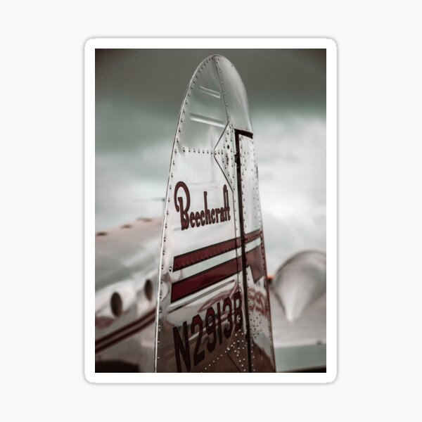 "lockheed Beechcraft electra" Sticker by cookaynne | Redbubble