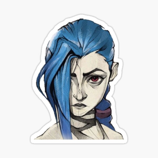 "jinx" Sticker by salman-art | Redbubble