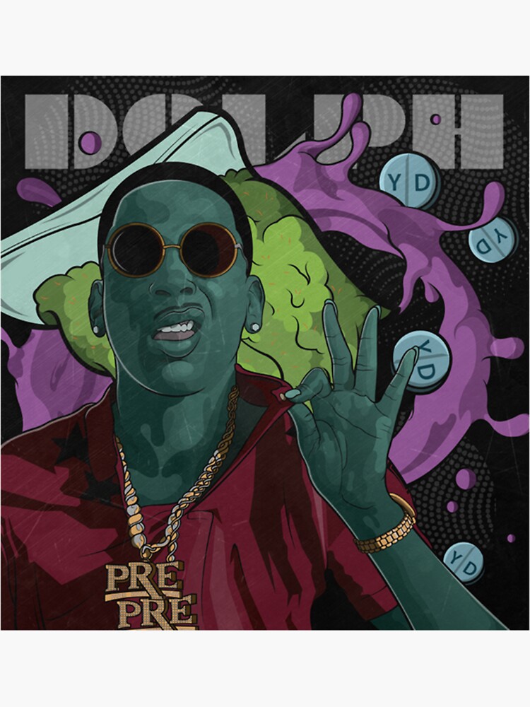"rip young dolph " Sticker for Sale by UrbanRoseByAva | Redbubble