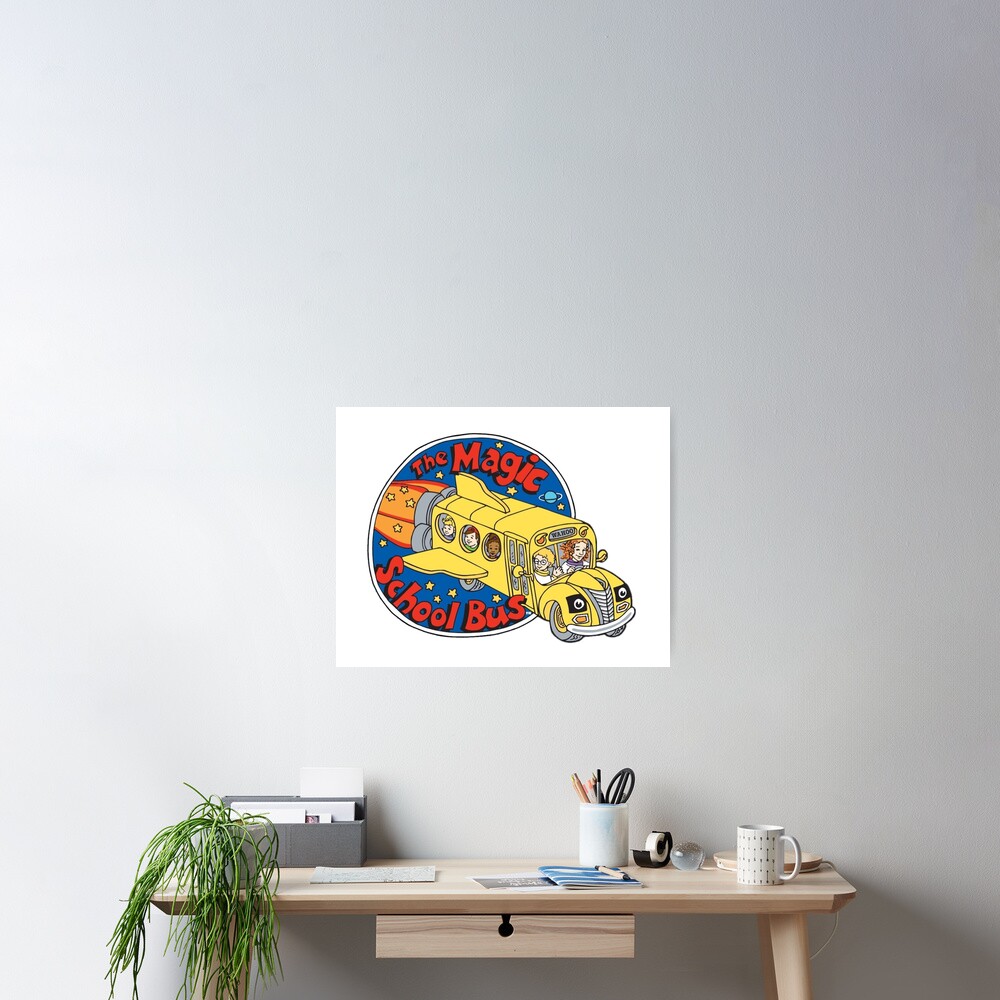 "The Magic School Bus logo" Poster for Sale by AtodaS | Redbubble