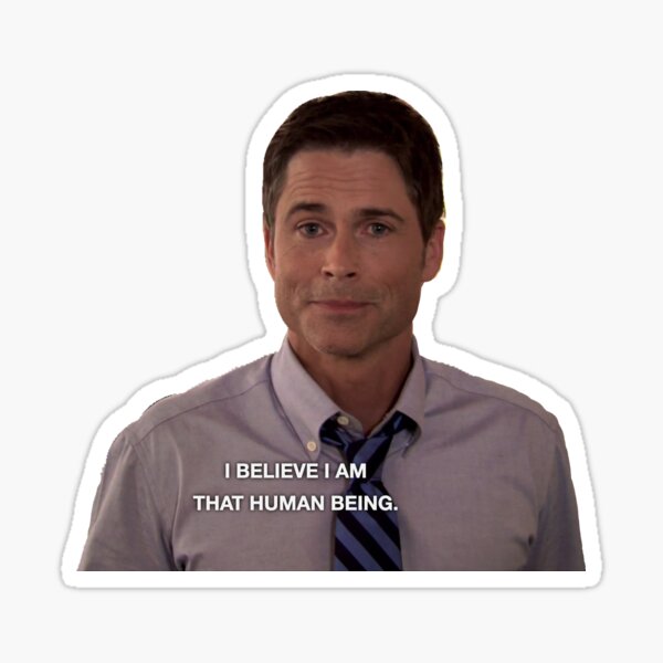 "I am that human being" Sticker for Sale by Songbird6345 | Redbubble