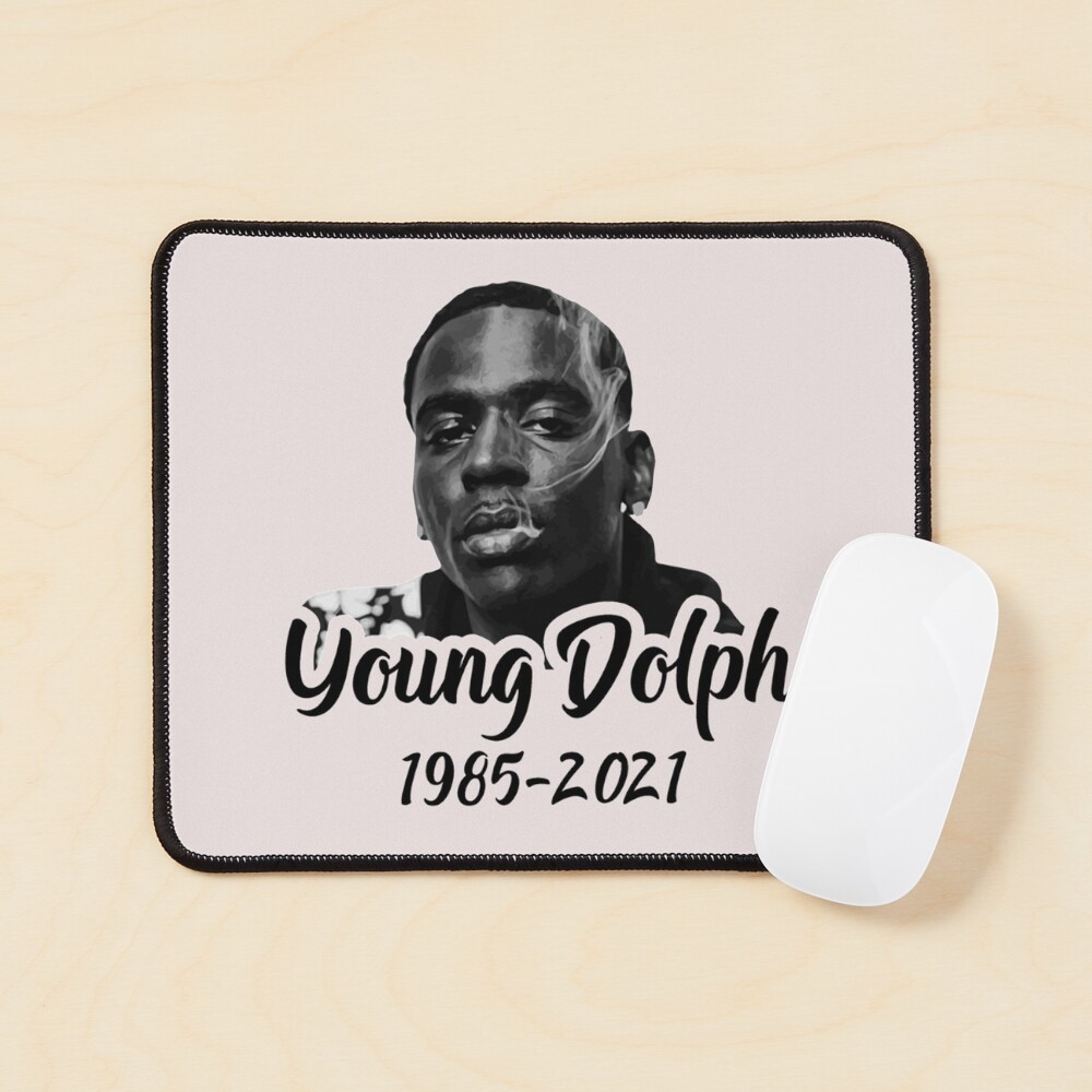 "rip young dolph - young dolph " Sticker for Sale by UrbanRoseByAva ...