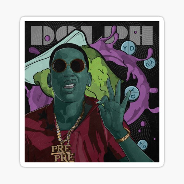 "rip young dolph " Sticker for Sale by UrbanRoseByAva | Redbubble
