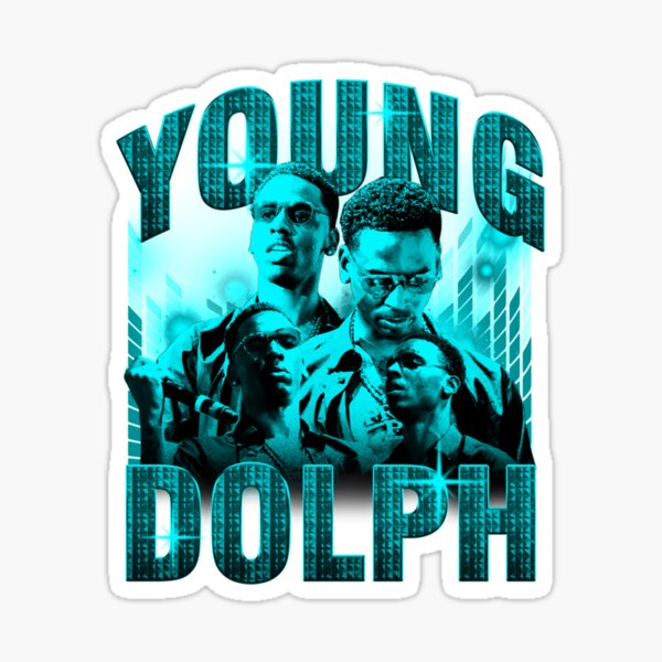 "Young Dolph " Sticker by UrbanRoseByAva | Redbubble