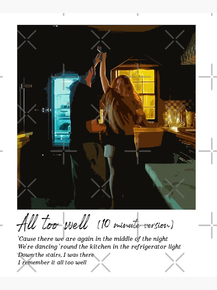 "All too well (10 minute version) - Taylor Swift" Sticker for Sale by ...