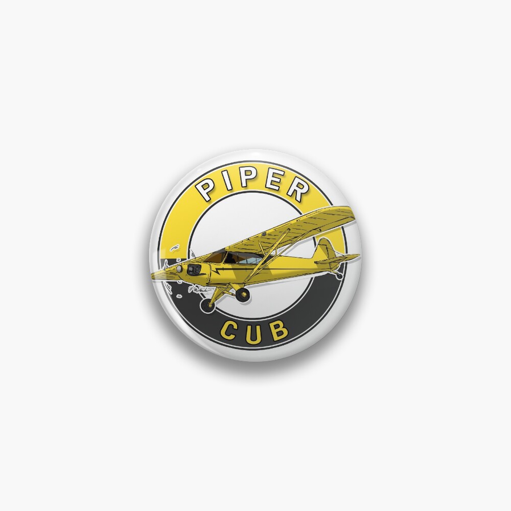 "Piper Cub" Sticker for Sale by Michael Garber | Redbubble