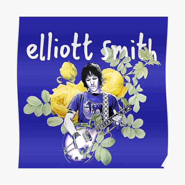 "Elliott Smith" Poster for Sale by hbbee | Redbubble