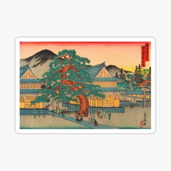 "Famous Japan Classical Art, Monks Japanese-styled Greeting in front of ...