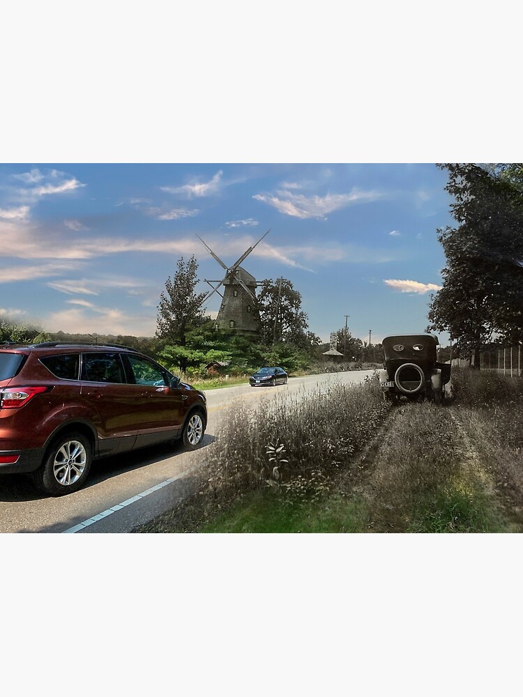 "Mashup Geneva, IL - Old Fabyan Windmill along Illinois Route 25 ...