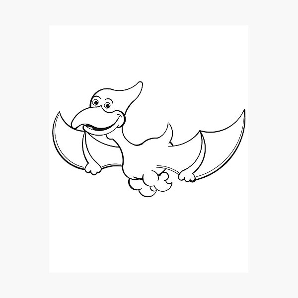 " Färben Sie Ihren eigenen Flugsaurier" Fotodruck von GrandpaH | Redbubble