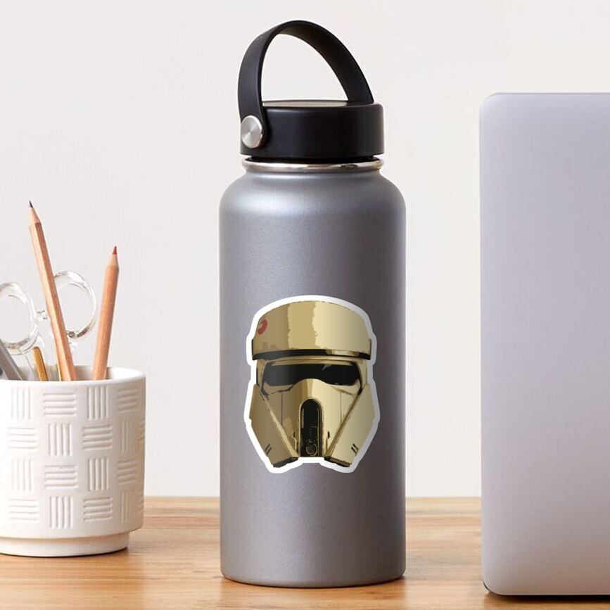 "Shoretrooper Helmet" Sticker by shazalomaniac | Redbubble