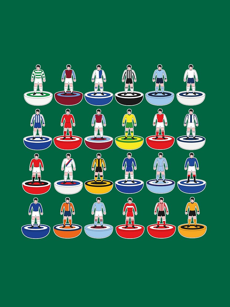 "Subbuteo Teams" T-shirt for Sale by spmdesigns | Redbubble | subbuteo ...