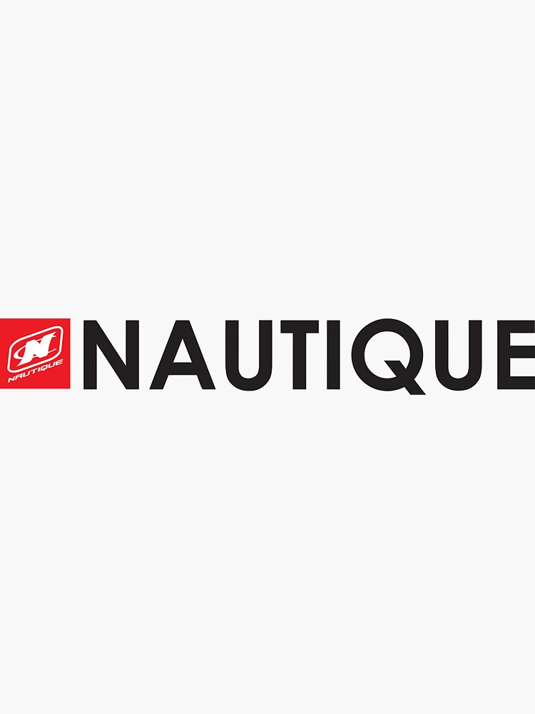 "Nautique Boats" Sticker for Sale by Indonesiashop | Redbubble